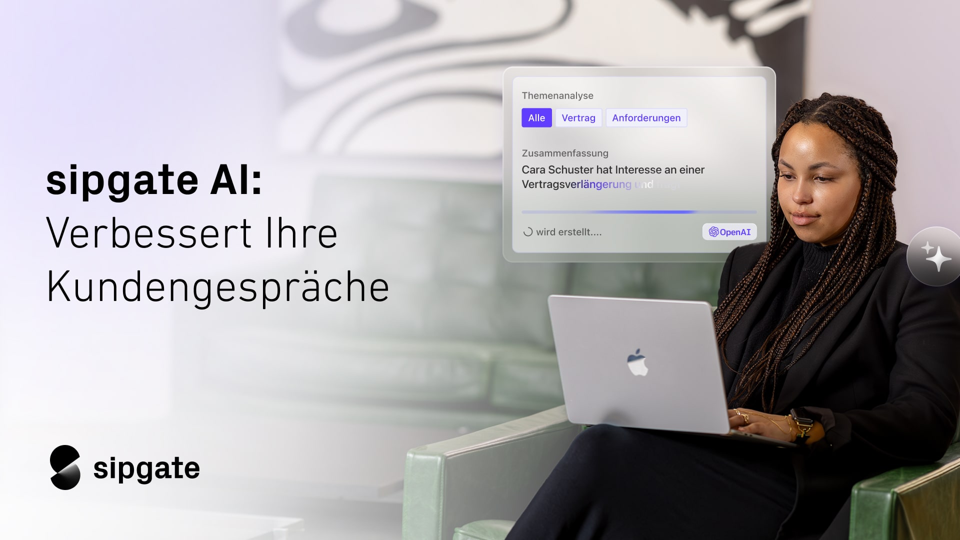 sipgate AI: Verbessert Ihre Kundengespräche